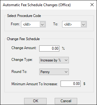 Updating Office Fees | The Dentrix Blog