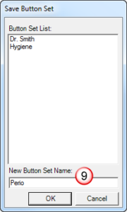 Customize Procedure Button Sets in the Patient Chart | The Dentrix Blog