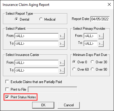 Displaying Claim Status Notes | The Dentrix Blog