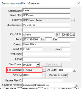Understanding How the Fee Schedule is Used in Dentrix | The Dentrix Blog