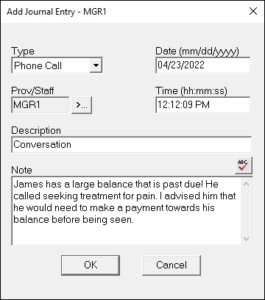 Dentrix Notes Part II: Patient Information Notes | The Dentrix Blog