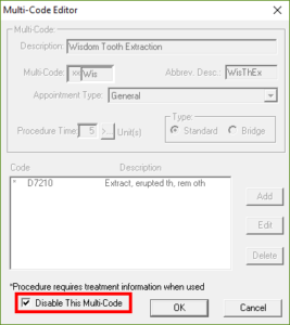 Make Multi-Codes More Manageable | The Dentrix Blog