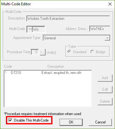 Make Multi-Codes More Manageable | The Dentrix Blog