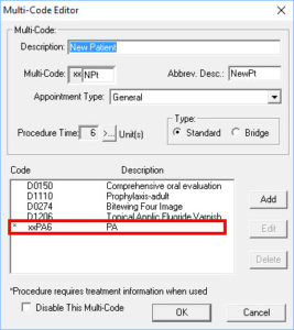 Stack ‘Em Up: Multi-codes within Multi-codes | The Dentrix Blog
