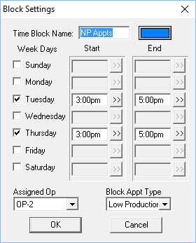 Setting up Time Blocks for Providers | The Dentrix Blog