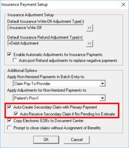 Automatically Creating Secondary Insurance Claims | The Dentrix Blog
