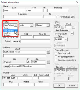 Changing a Patient Status in Dentrix – What Happens? | The Dentrix Blog
