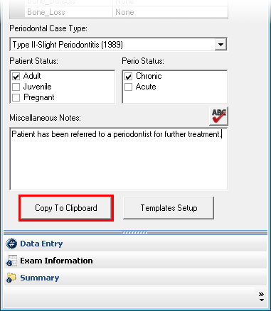 How to Quickly Create Perio Exam Notes | The Dentrix Blog