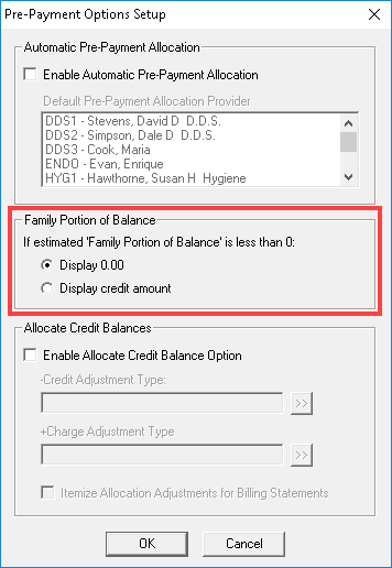 Why Is the Family Portion of Balance Showing 0.00? | The Dentrix Blog
