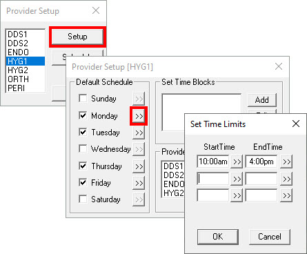 Changing a Provider’s Schedule in Dentrix | The Dentrix Blog