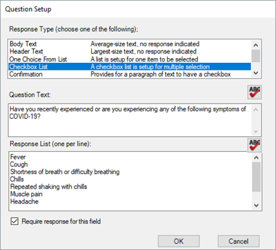 Creating an Online Medical History Form that Includes COVID-19 ...