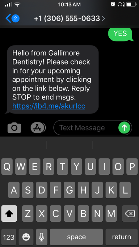 Sending Patients a Check-In Link with Patient Engage | The Dentrix Blog