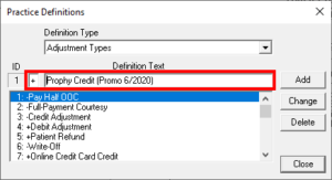 Customizing Adjustment Types in Dentrix | The Dentrix Blog