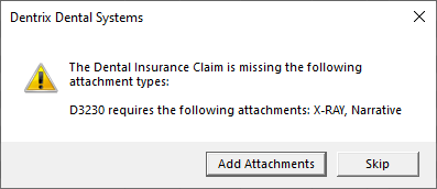 Add Required Attachments to Claims Automatically | The Dentrix Blog