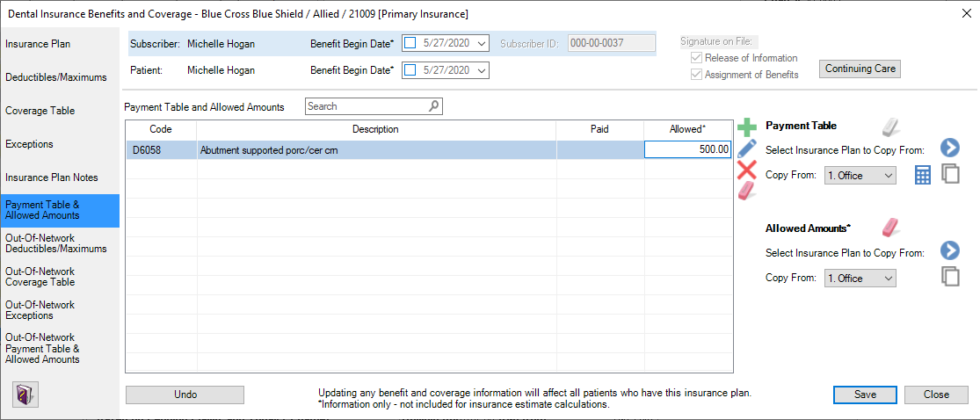 What Happens If I Enter an Allowed Amount for a Procedure? | The ...