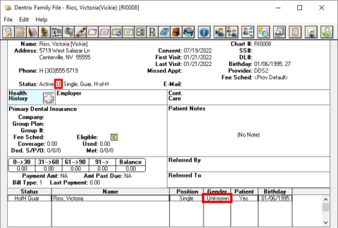 Entering a Non-Binary Gender in Dentrix | The Dentrix Blog
