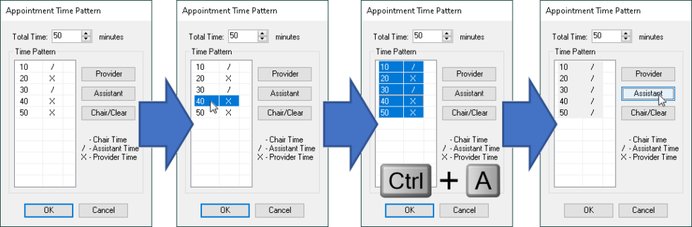 Changing an Appointment’s Provider or Assistant Time | The Dentrix Blog