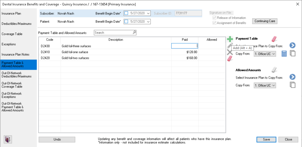 What is the Payment Table and How Can I Update It? | The Dentrix Blog