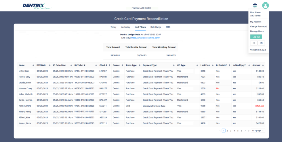 Introducing the New RCM Dashboard Credit Card Payment Reconciliation ...